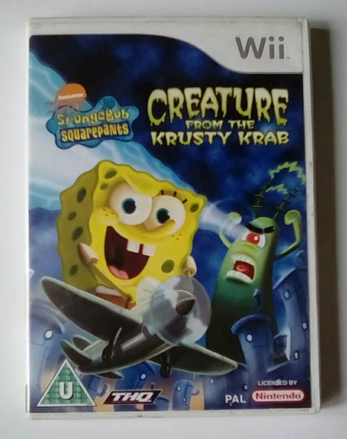 SPONGEBOB SQUAREPANTS CREATURE from The Krusty Krab - Nintendo Wii ...
