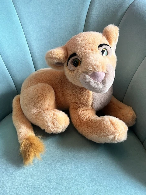 VINTAGE WALT DISNEY World The Lion King Nala Soft Plush Teddy Toy 12” £ ...
