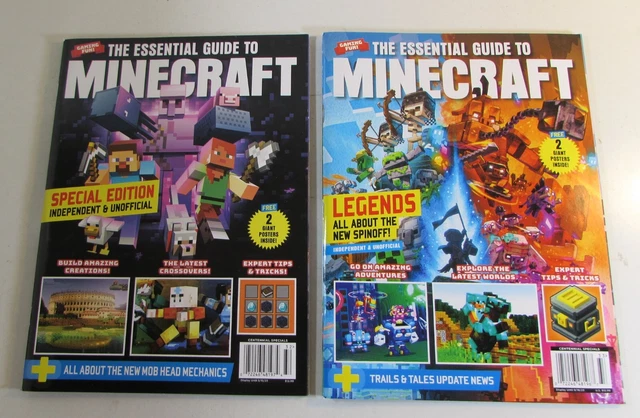 LOT OF 2 different Essential Guide to MINECRAFT Magazines Magazine ...
