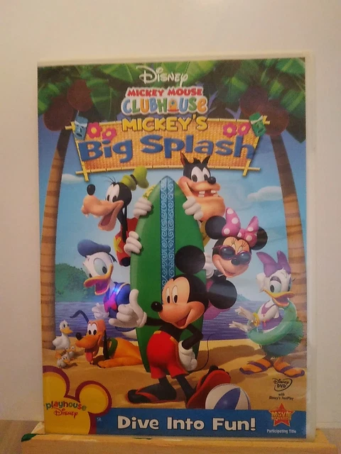 DISNEY-MICKEY MOUSE CLUBHOUSE-MICKEY'S Big Splash-DVD-2009 £4.76 ...