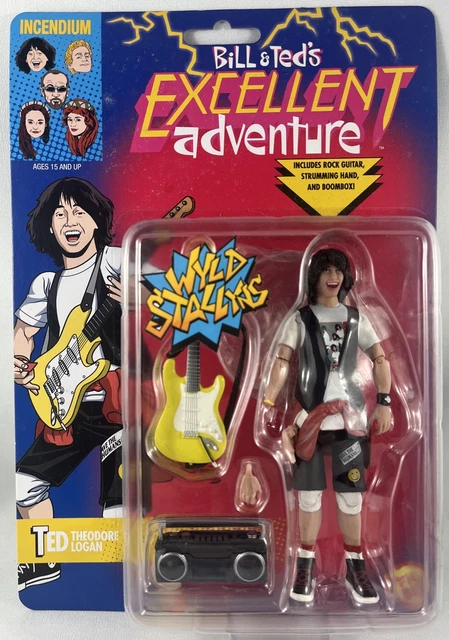 BILL AND TED'S Excellent Adventure Ted Theodore Logan Incendium Fig Biz ...