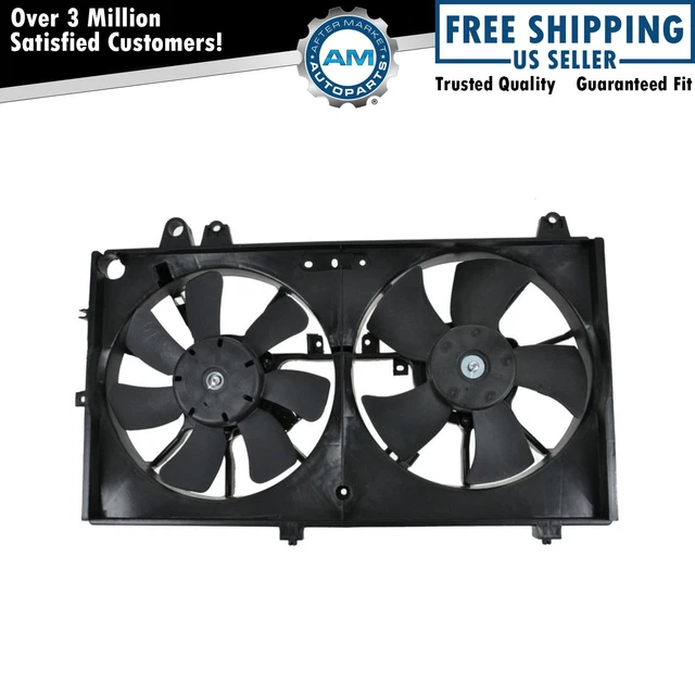 RADIATOR COOLING FAN Motor Blade & Shroud Assembly for 04-08 Mazda RX-8 ...