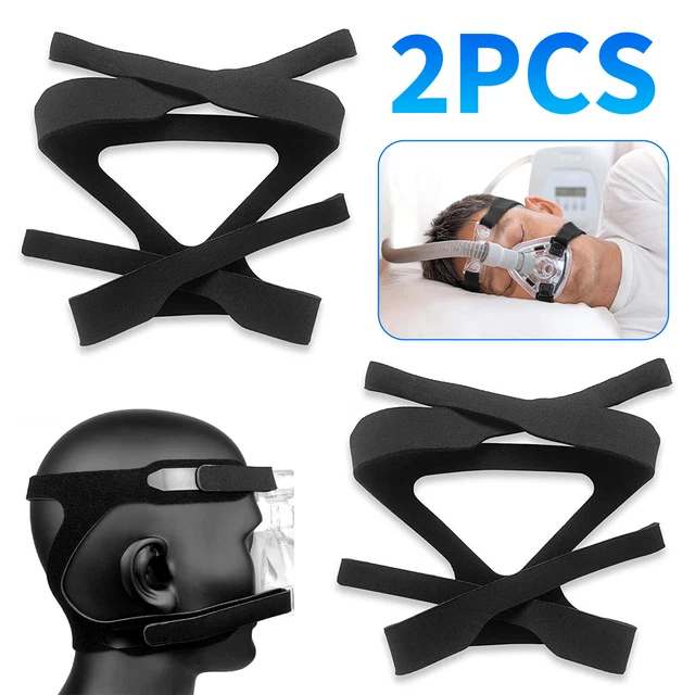 UNIVERSAL CPAP MASK Headgear Strap for ResMed Mirage Series, Philips ...