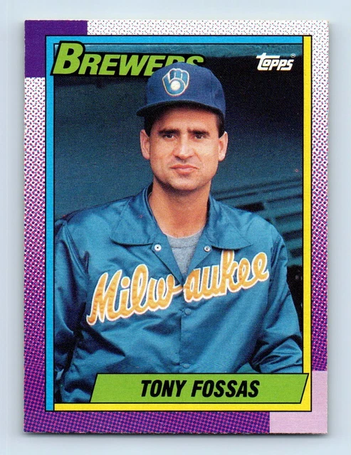 1990 O-PEE-CHEE TONY Fossas Milwaukee Brewers #34 EUR 1,09 - PicClick FR