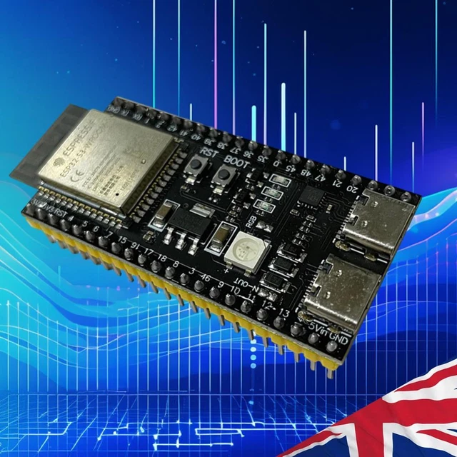 ESP32/ ESP32-S3/ESP32-C3 DEVELOPMENT Board N16R8 N8R2 ESP32C3 WiFi+BT BLE Module £10.31 ...