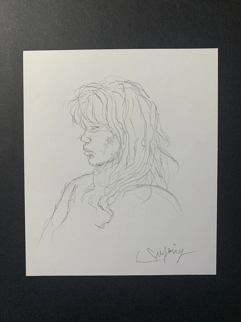 Paolo Eleuteri Serpieri Druuna Original Sketch Eur 220 00 Picclick It