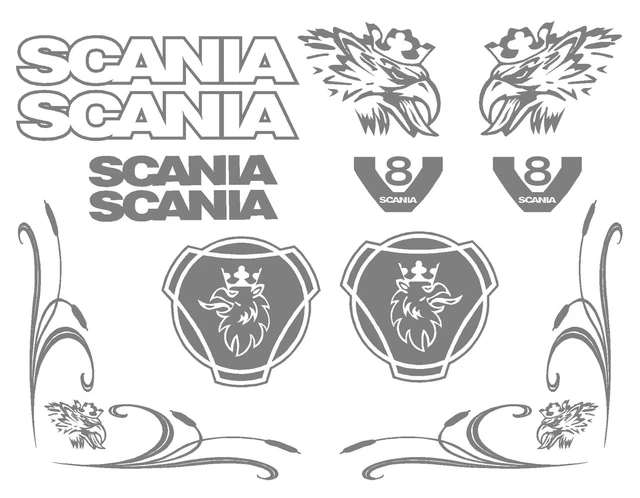 SCANIA STICKERS SCANIA sticker set Scania truck stickers Scania decals ...