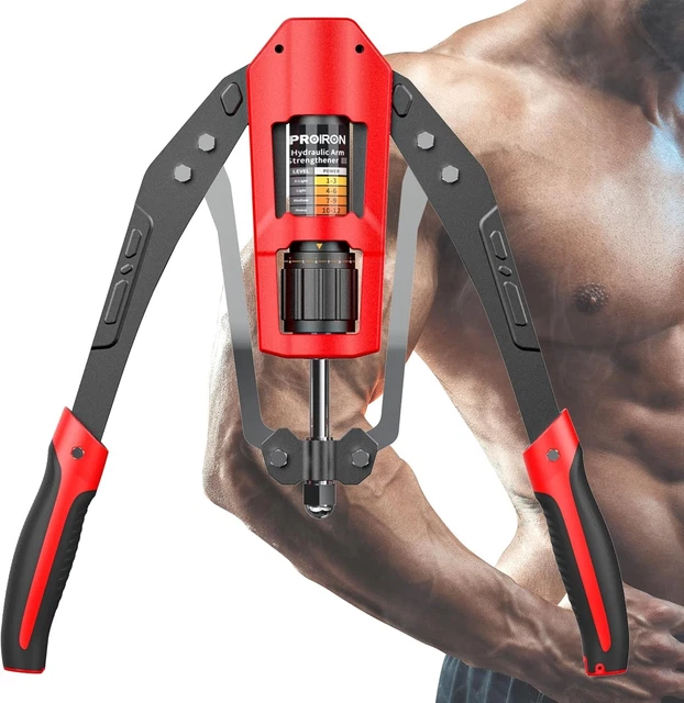 ADJUSTABLE TWISTER ARM Exerciser 10-200kg for Ultimate Chest & Shoulder ...