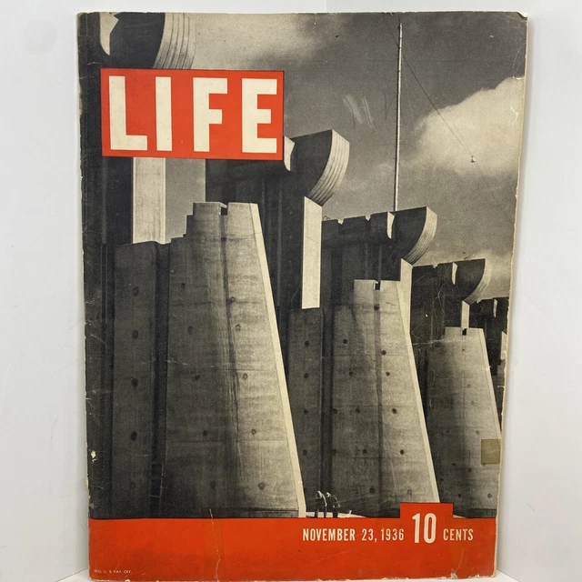LIFE MAGAZINE ORIGINAL First Issue Full Size Vol 1 No 1 November 23 ...