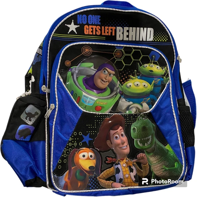 DISNEY PIXAR TOY Story 3 Children's Large Backpack Woody Buzz Lightyear ...