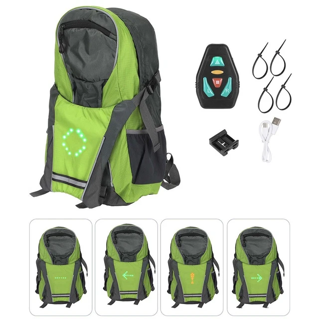 CONVENIENT AND SECURE Reflective Backpack with Remote Controlled ...