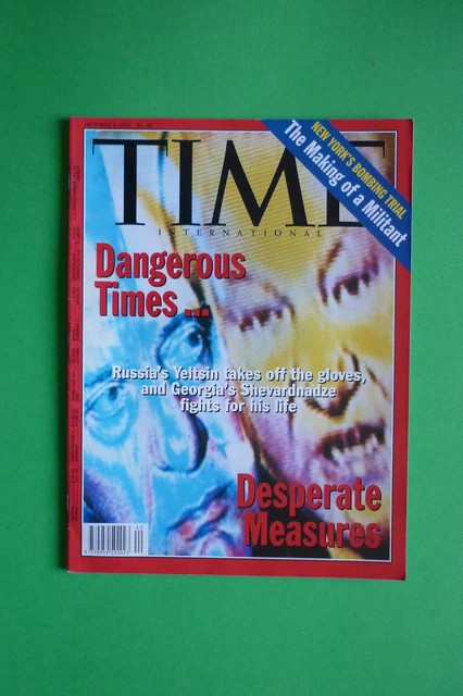 TIME MAGAZINE 40 Octobre 4 1993 Mesures Désespérées De Yeltsin En ...