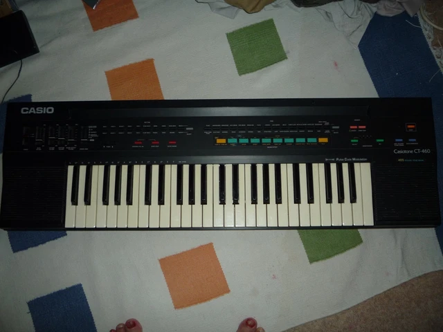 CASIO CASIOTONE CT-460 Synthesizer Keyboard Piano £24.99 - PicClick UK