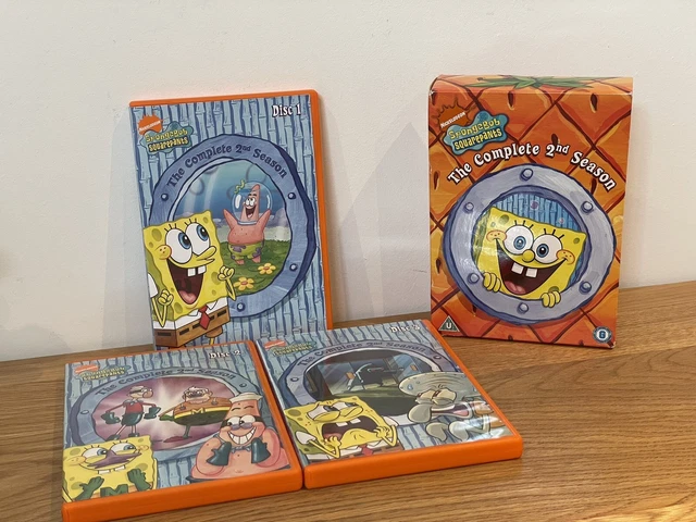 SPONGEBOB SQUAREPANTS - Season 2 [DVD] 2nd Series Box Set £19.99 ...
