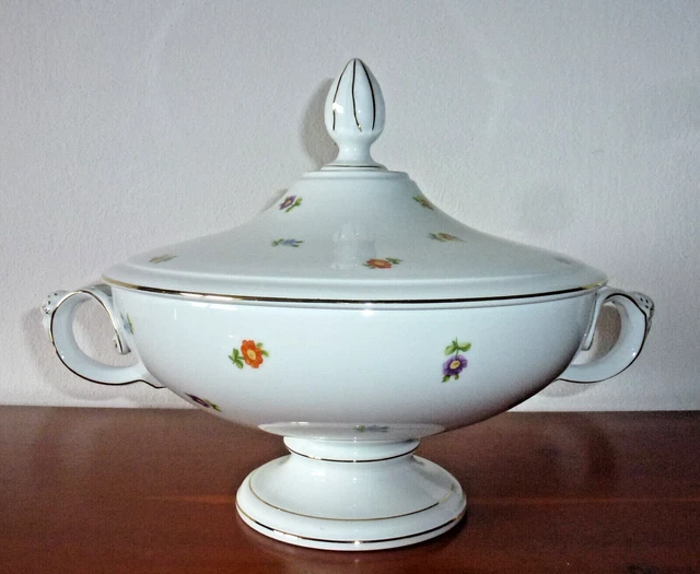 ROSENTHAL SELB BAVARIA Porzellan Empire-Stil Servierschüssel mit Deckel ...