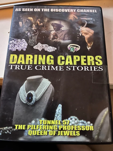 DARING CAPERS TRUE Crime Stories Tunnel 57 / Pilfering Prof / Queen ...