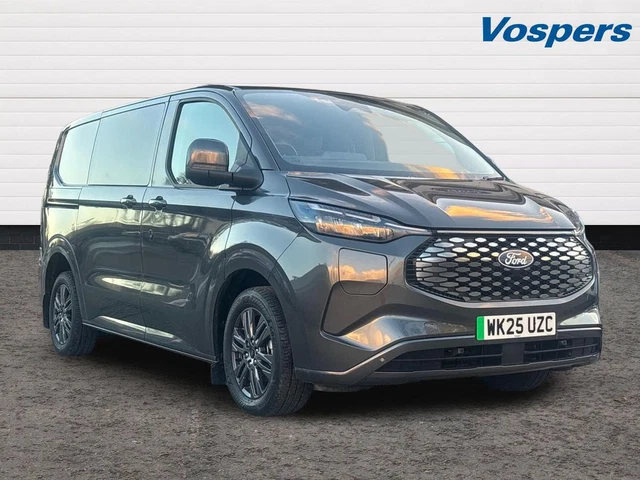 2025 FORD TRANSIT Custom 100kW 65kWh H1 Double Cab Van Limited Auto ...