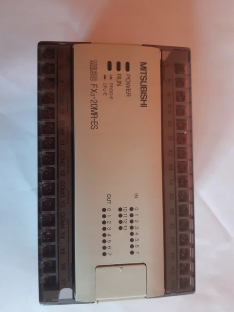PLC MITSUBISHI MELSEC Fx0-20Mr-Es /#8 P0Lc 4274 £312.73 - PicClick UK
