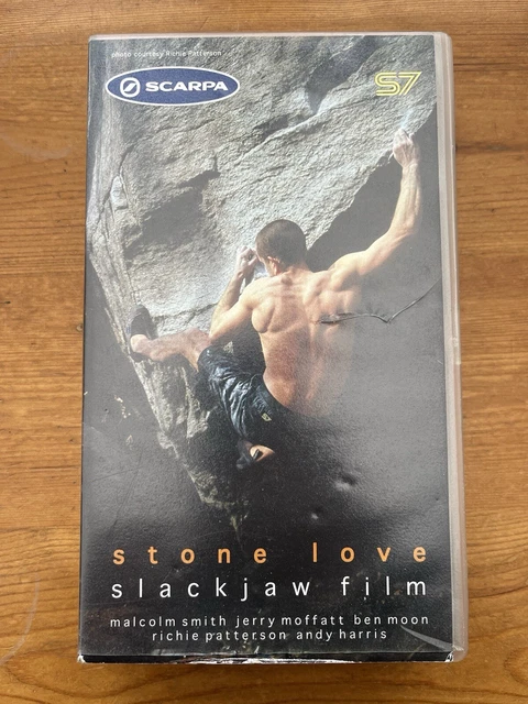 STONE LOVE CLIMBING/BOULDERING Film VHS Jerry Moffatt Ben Moon Malcolm ...