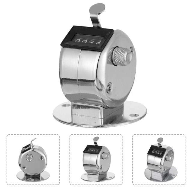 ARTEFATTO DI CONTEGGIO metallo conteggio manuale clicker numerico ...