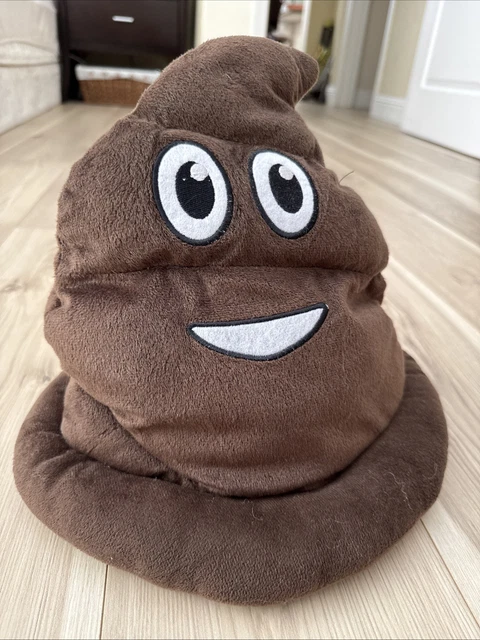 EMOJI POOP HAT £8.71 - PicClick UK