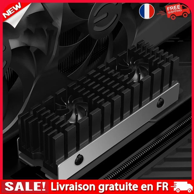 # M.2 NVME SSD Heatsink Dual Engine Tower SSD Cooler for 2280 Solid ...