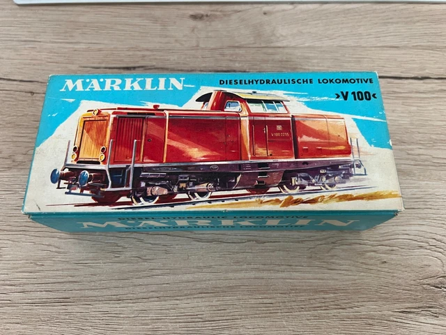MÄRKLIN 3072 V100 2215 Analogue Locomotive Diesel Fonction Bon État IN ...