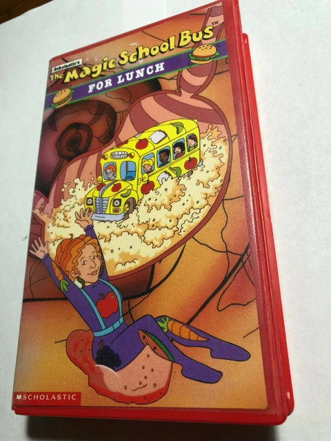 THE MAGIC SCHOOL Bus For Lunch Scholastic Vhs Hard Case £12.25 ...