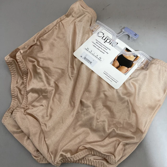 2 PACK CUPID Light Control Shapewear Brief with Tummy Panel Size 2X ...