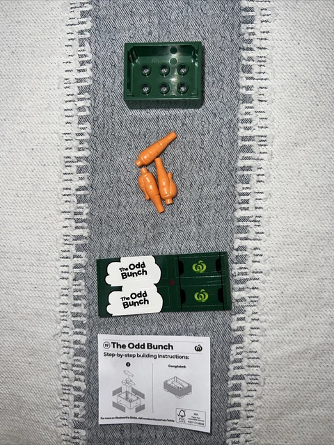 WOOLWORTHS BRICKS FARM Woolies Number 19 THE ODD BUNCH New $3.99 ...