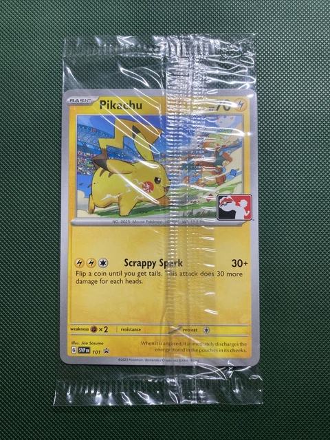 POKÉMON SCARLET & Violet Pikachu Play Series Prize Pack Sealed Promo ...