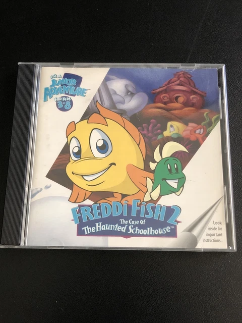 FREDDI FISH 2: The Case of The Haunted Schoolhouse - pc & mac 1996 EUR ...
