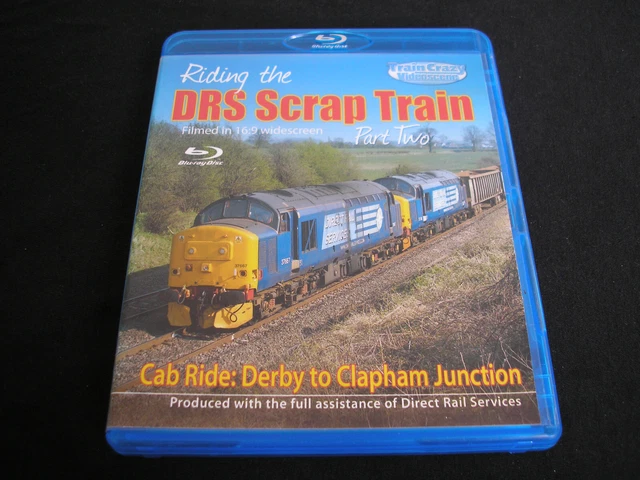 RIDING THE DRS Scrap Train - Derby to Clapham Jcn - Cab Ride - Railway ...
