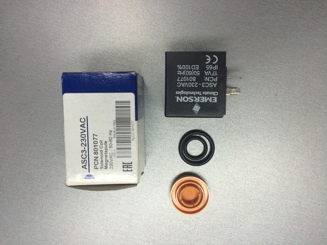 ALCO SOLENOID COIL, PCN 801064, 801031, ASC-230VAC, 230V~50/60Hz COIL ...