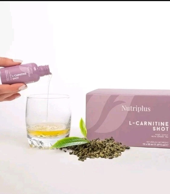NUTRIPLUS L-CARNITINE SHOT with Green Tea Weight Loss Antioxidant ...