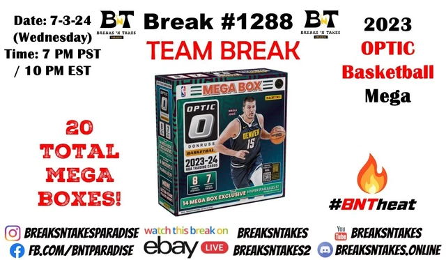 DALLAS MAVERICKS 2023-24 NBA Optic Mega COQUE 20 BOITE Break #1288 EUR 4,66 - PicClick FR