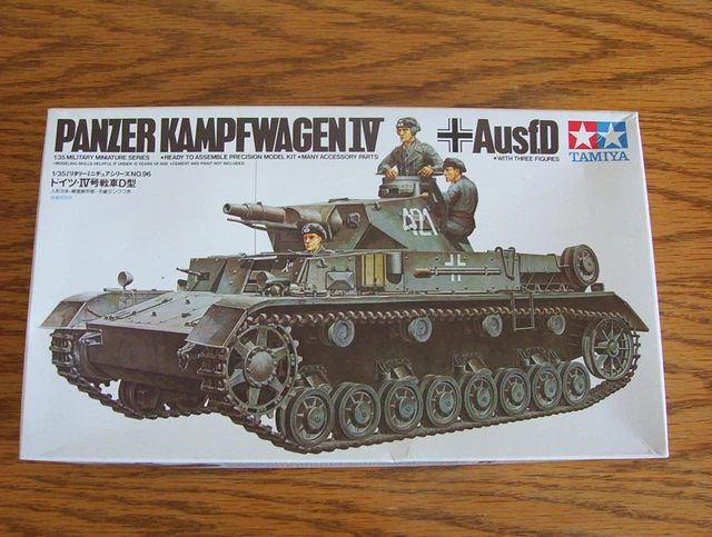 TAMIYA 1/35 SCALE German Panzer IV [Ausf. D] model kit. [untouched] £14 ...