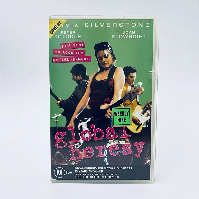 GLOBAL HERESY (VHS, 2002) Rare OOP Video Tape Big Box 2000s Movie ...