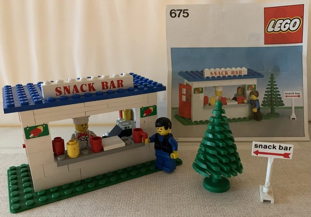 LEGO 675 SNACK Bar (année 1979) avec notice d’origine EUR 44,90 ...