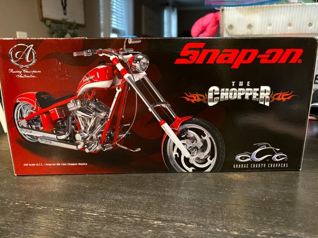 SNAP-ON ORANGE COUNTY Choppers 1/10 SL Die-Cast Chopper Replica w ...