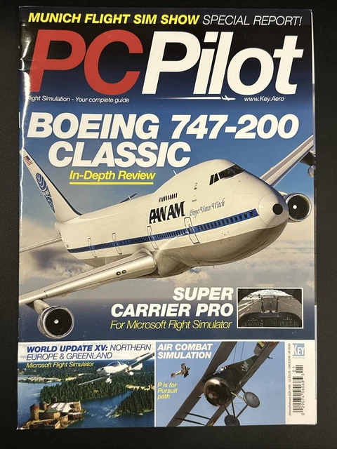 PC PILOT MAGAZINE Jan Feb 2024 Issue 149 Boeing 747-200 Classic $18.99 ...