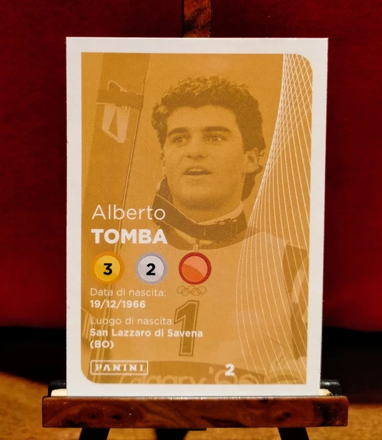 PANINI ITALIA IN Pista Milano Cortina 2026 - Alberto Tomba Card #2 ...
