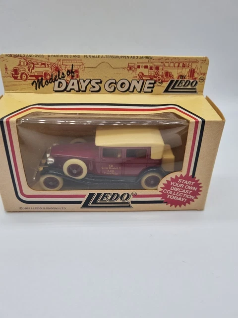 LLEDO MODELS OF Days Gone 1983 Vintage Diecast Queen Elizabeth Prince ...