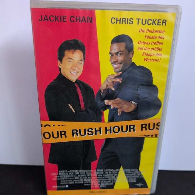 RUSH HOUR - VHS-Kassette - FSK 12 - Jackie Chan, Chris Trucker EUR 2,00 ...