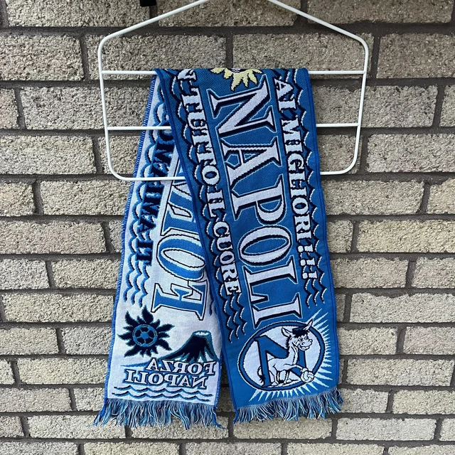 NAPOLI FORZA SCIARPA Calcio Scarf Maradona Era Football Hooligans ...