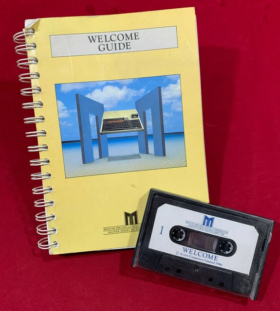 BBC MASTER SERIES Welcome Guide & Cassette set by Acorn $51.46 ...