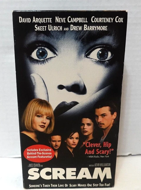 SCREAM - VHS tape (Horror Slasher, Wes Craven) (tested) £5.65 - PicClick UK