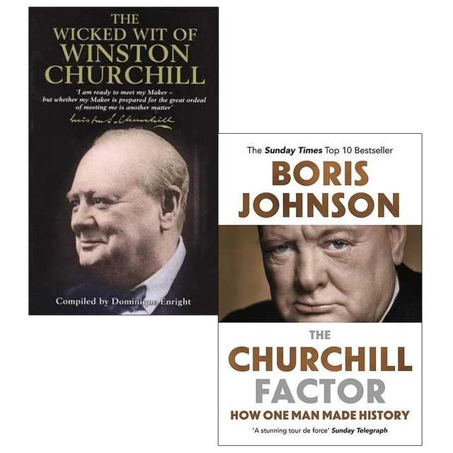 DOMINIQUE ENRIGHT WICKED wit of Winston Churchill (HB), livres ...