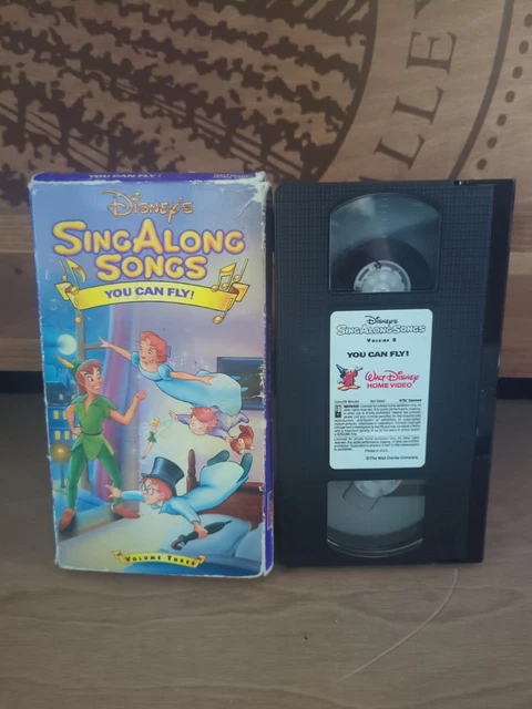 DISNEY'S SING ALONG Songs VHS You Can Fly Volume 3 £4.41 - PicClick UK