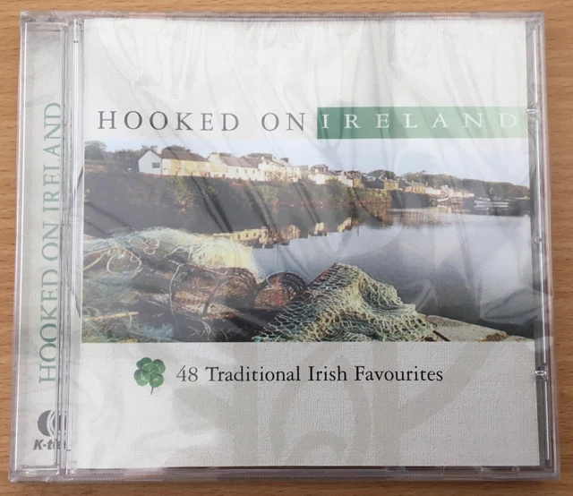 🌟HOOKED ON IRELAND🌟48 Trk Irish Favourites🌟Cd🌟Sealed🌟Folk🌟🌟Uk🇬🇧Seller🌟 ...